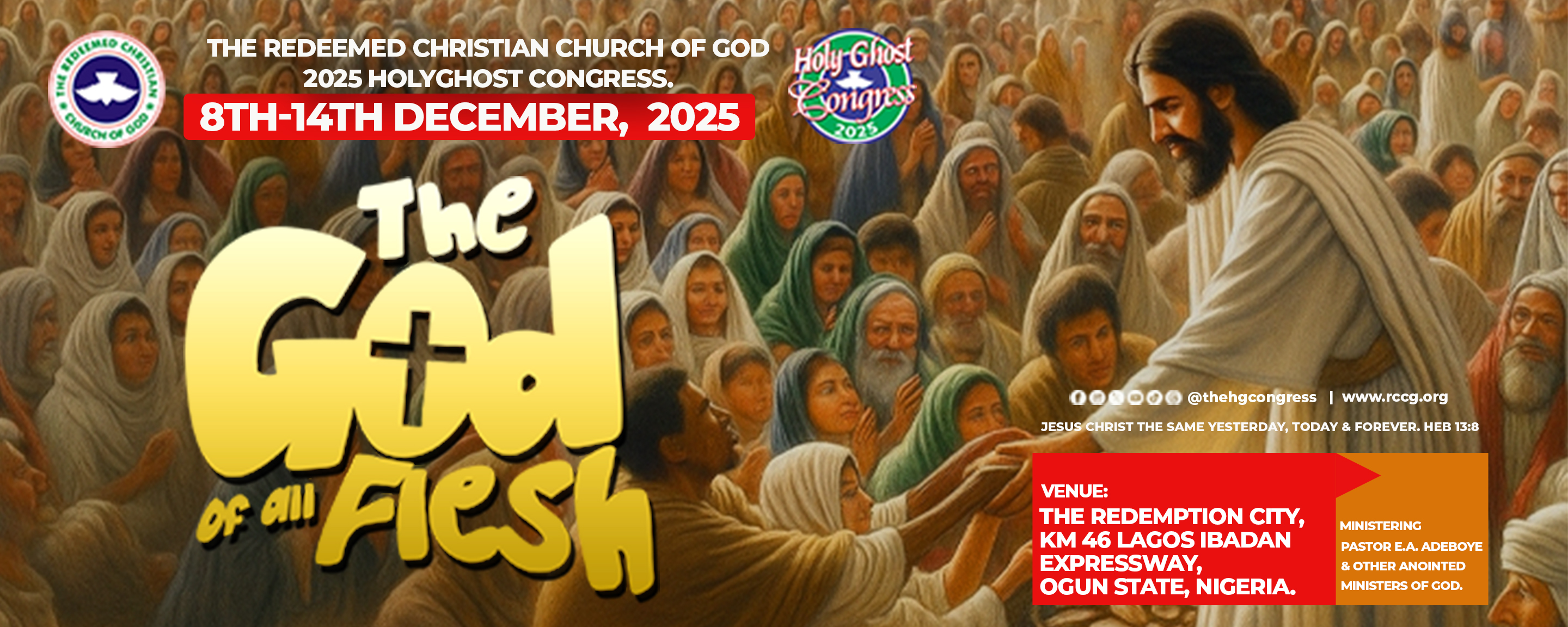 RCCG 2025 Holy Ghost Congress Hymn | Worldwide Prayer Haven